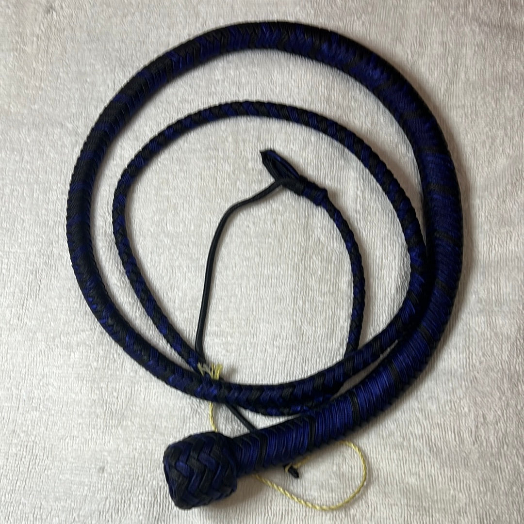 6' Snake Whip (blue) – Kit's Whip Emporium